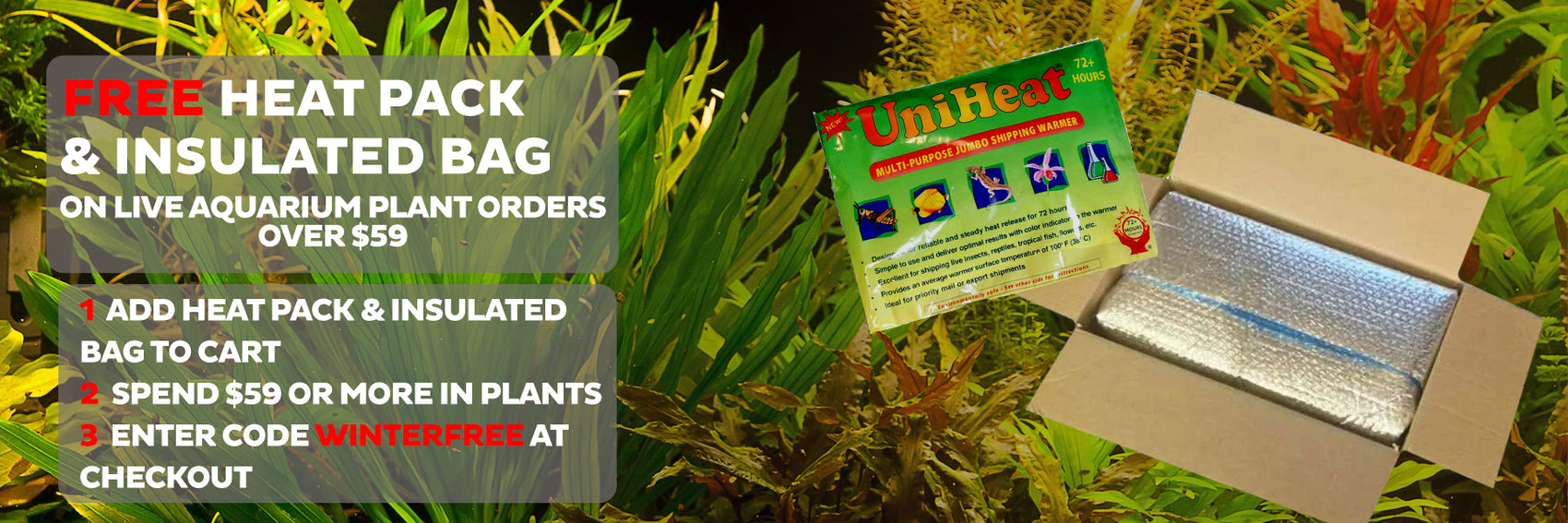 Your Fish Stuff : Live Aquarium Plants, Bulk Fish Food