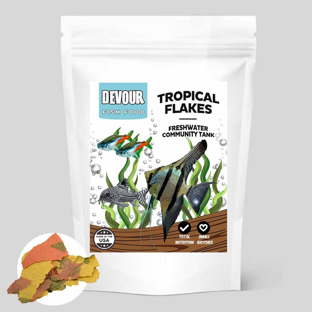 Tropical Flakes Fish Food – Small Batch Nutrition for Tropical ...